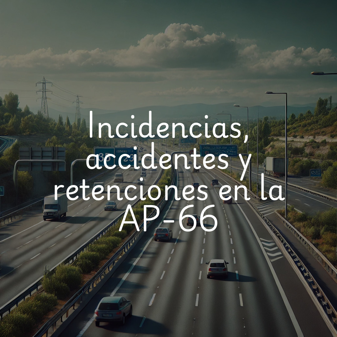 Incidencias en la carretera AP-66 - DGT